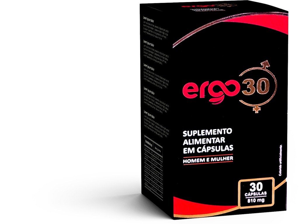 Ergo 30 turbo – Vigor físico, mental e sexual